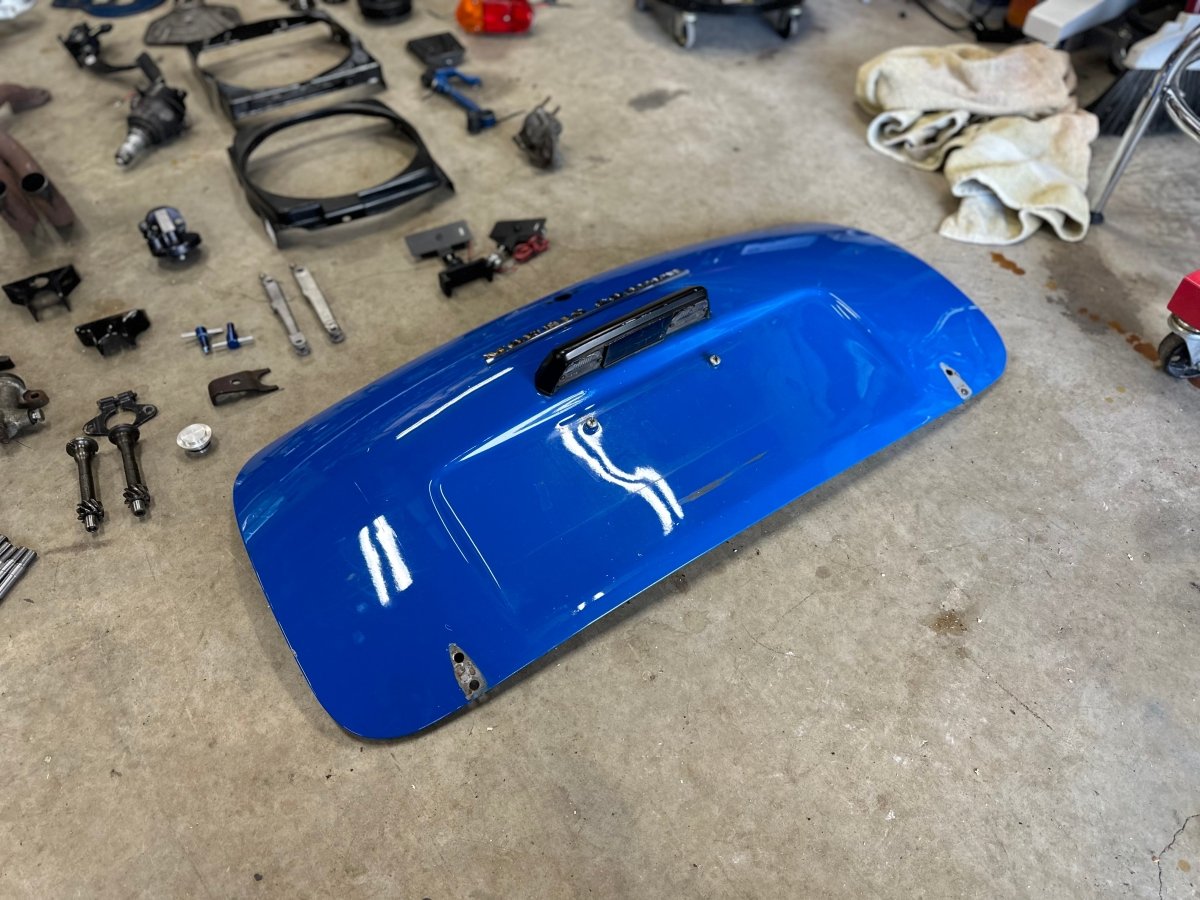 Original Bad Wolf Classic Mini Boot Lid – Classic Mini DIY